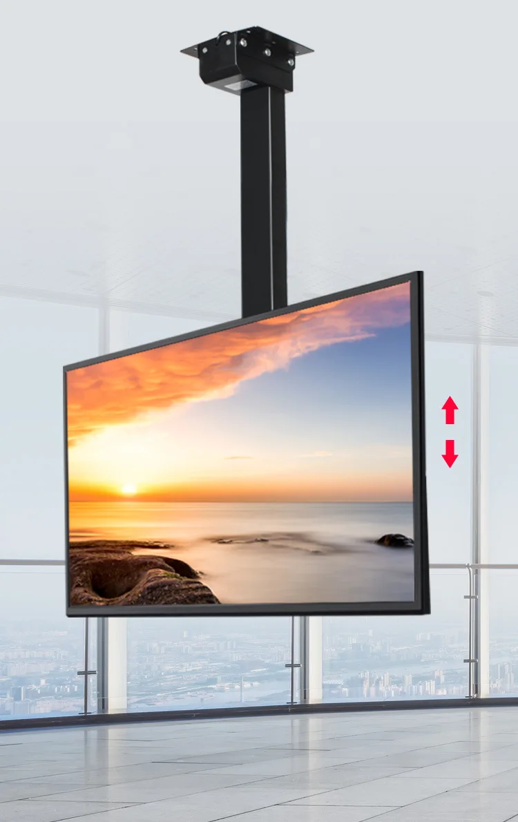 Motorized Cabinet TV Mount - Adjustable & Stylish TV Lift