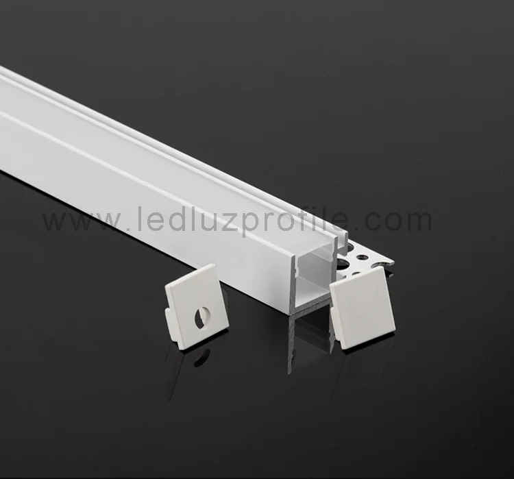 Aluminum Led Profile With Single Flange Professional Manufacturing ...