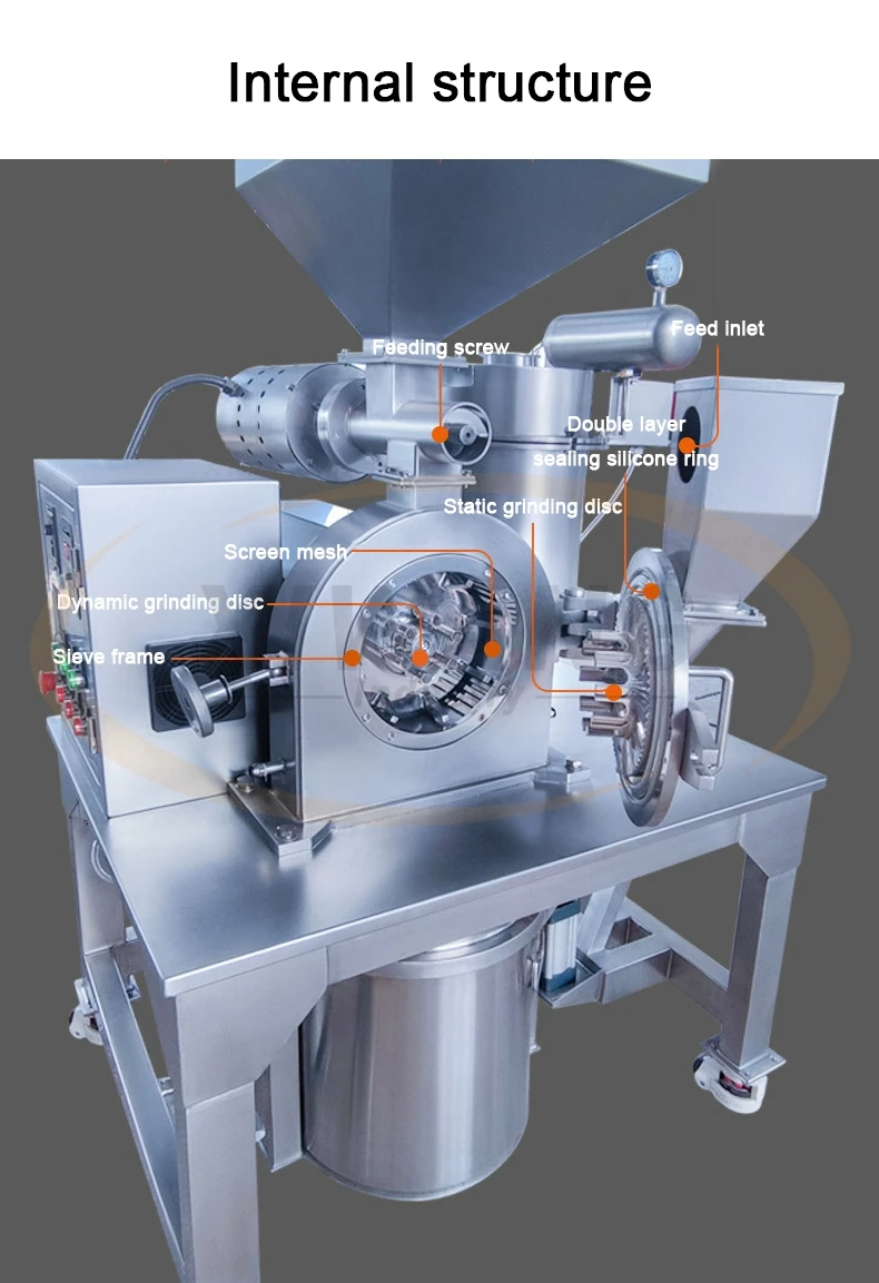 New Automatic Corn Pulverizer Machine Electrical Dry Okra Turmeric ...