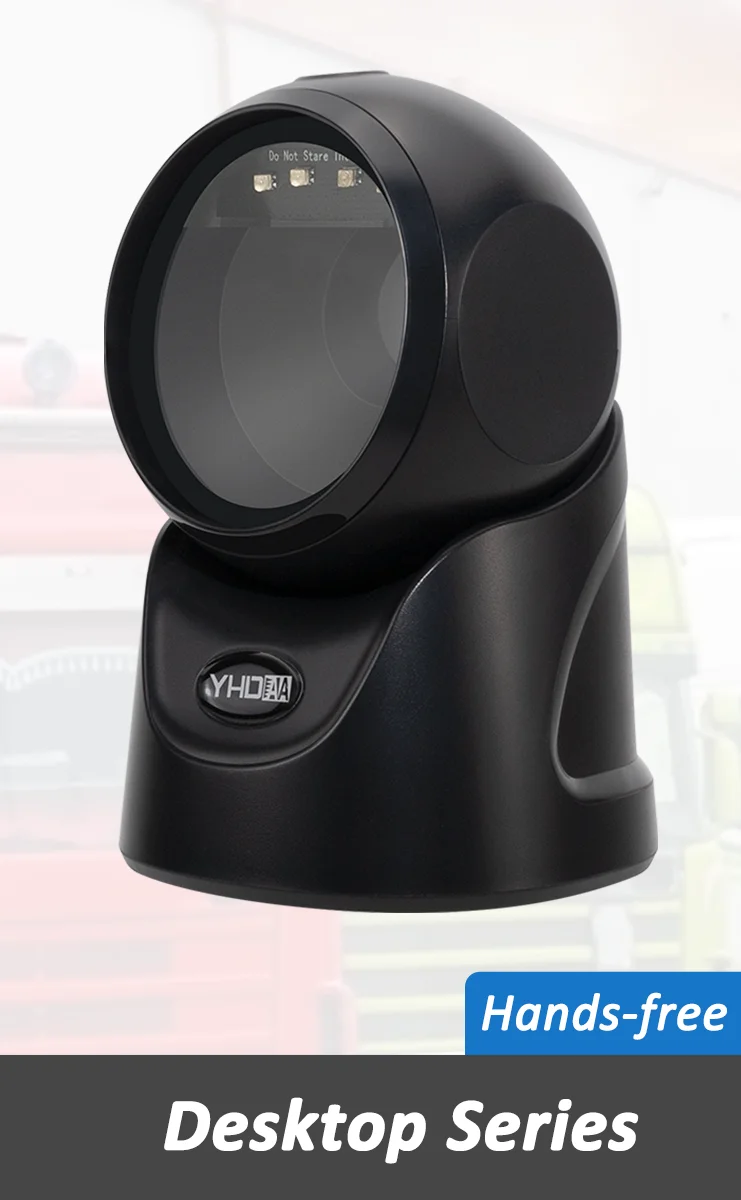 YHDAA Fast Scanning 2D Barcode Reader - Hands-Free Scanner