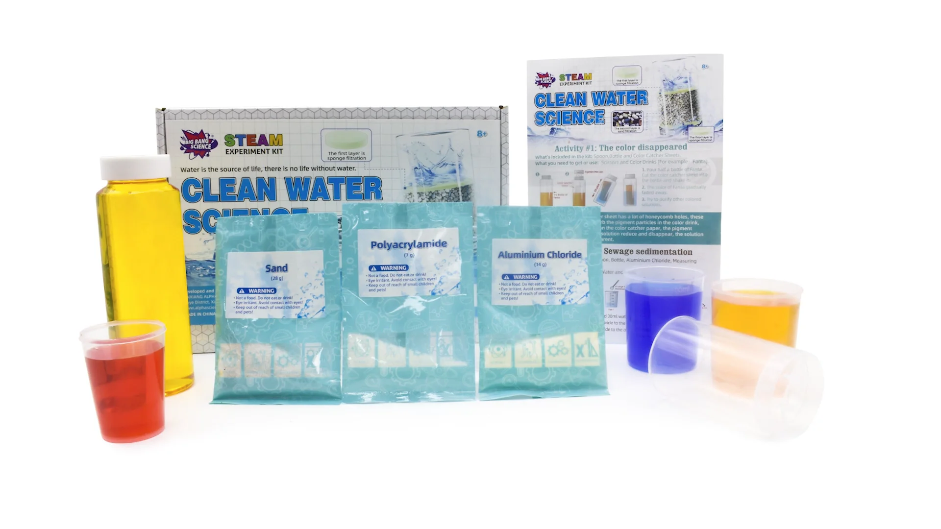 Clean Water Science Diy Water Purifier Filter Toys Oem Kids Science Kit ...