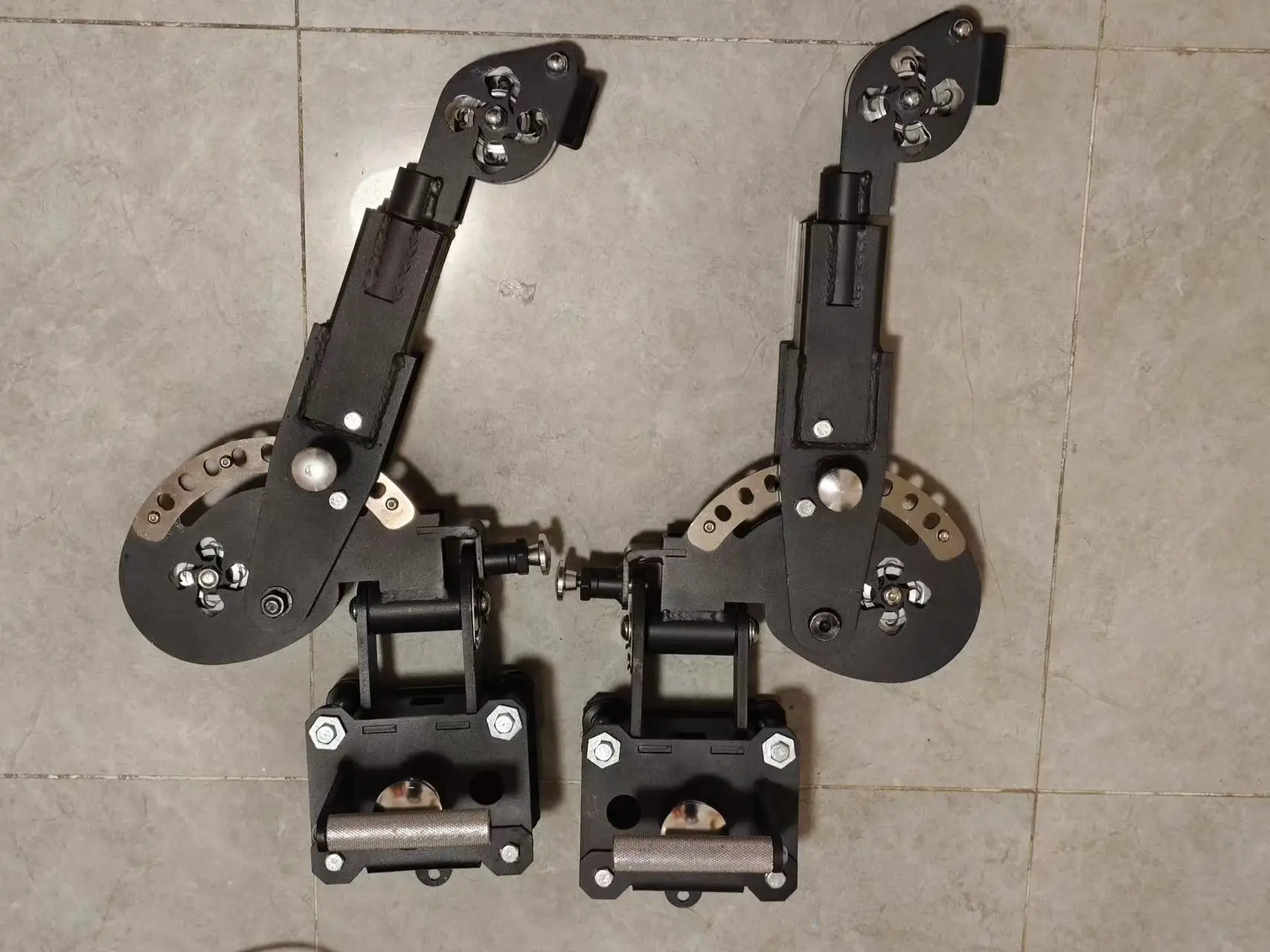 2025 New Pivot Arm Set - Dual Adjustable Wider Arms for Gym