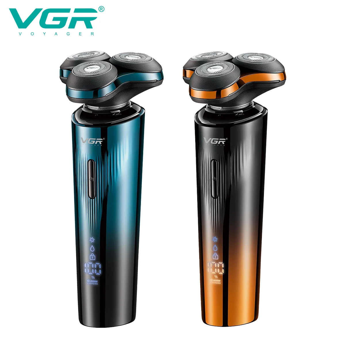 Vgr V-311 Rotary Ipx7 Waterproof Rechargeable Beard Electric Shaver For Men - Buy Electric ...
