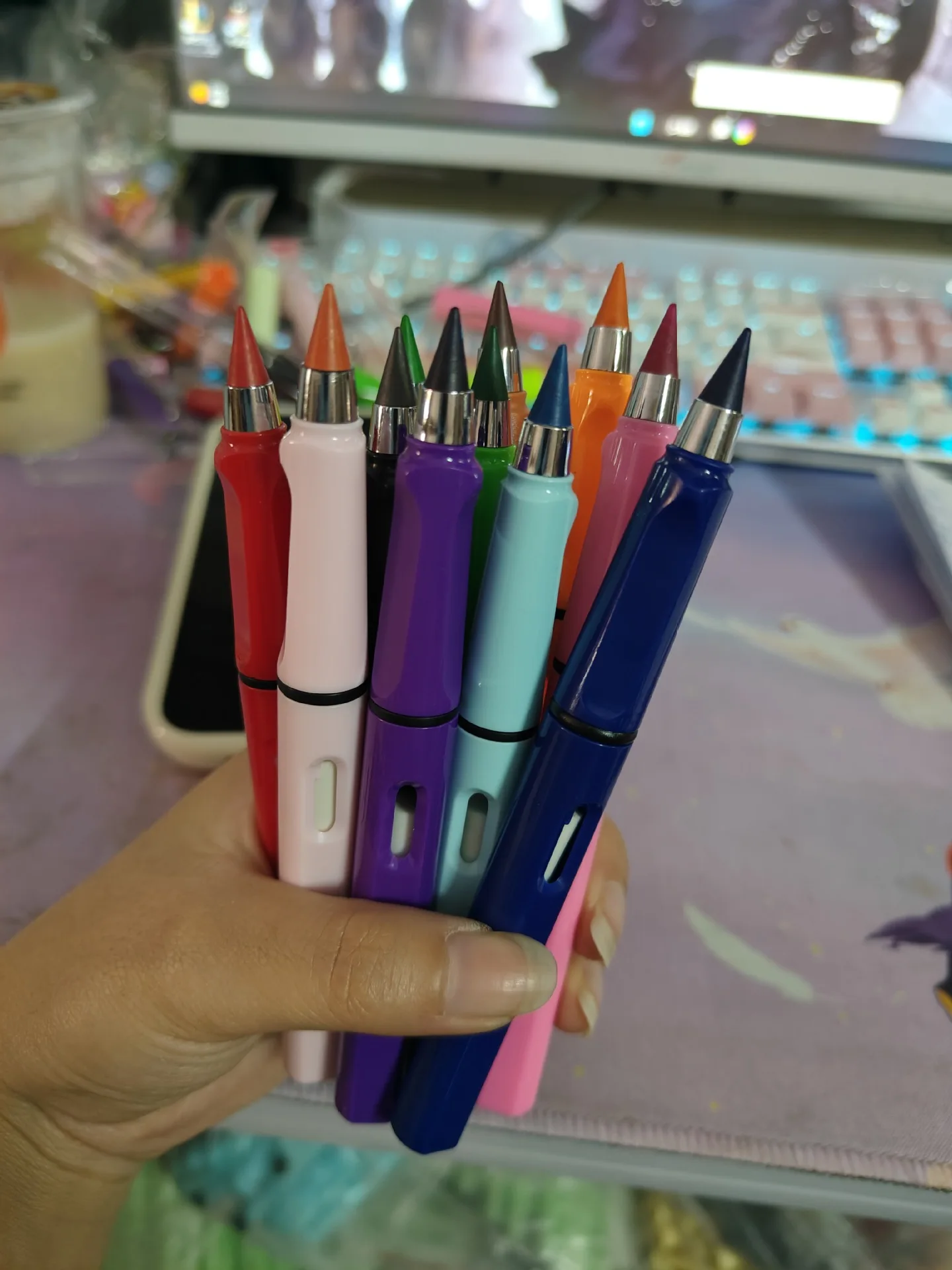 Customized Lapiceros Endless Everlasting Colores Infinito Pencil 12 ...