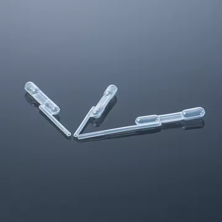 ISO Certified Dual Bulb Pipette Plastic Poly Pipette Quantitative ...