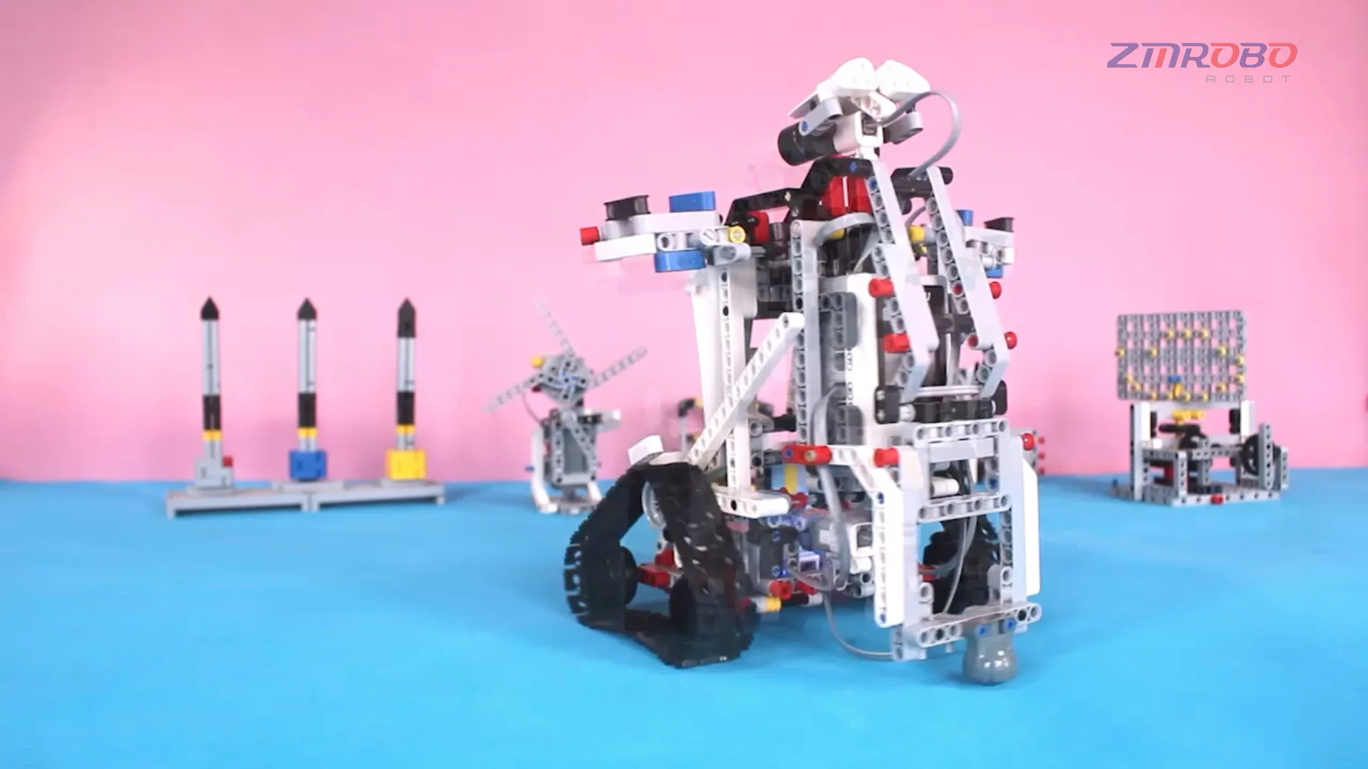 Zmrobo Robot Kits Intelligence Storm 2108+ And Creative Expansion 2104 Building More Robots Kit ...