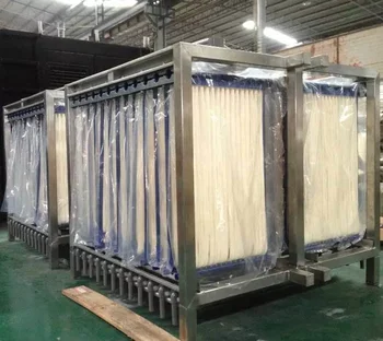 Pvdf Membrane Bioreactor Technology Mbr Modular Sewage Treatment System ...