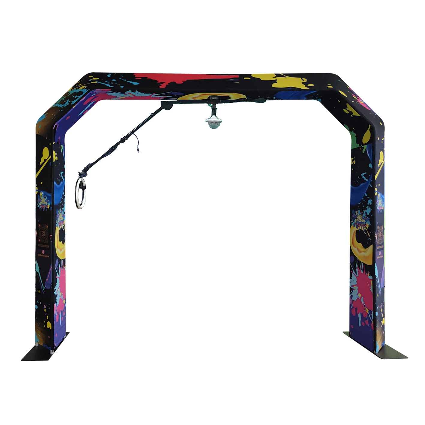 Automatic Overhead 360 Photo Booth Enclosure Portable Sky