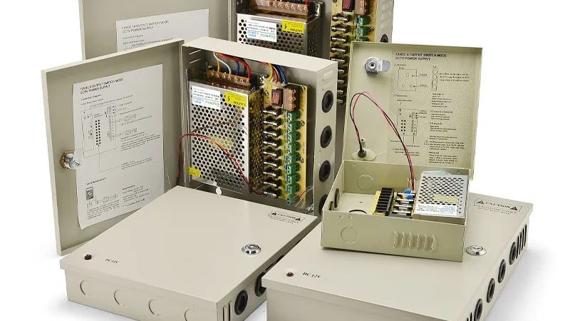 12v10a Monitoring Power Box Switch Power Supply Power Supply Camera ...