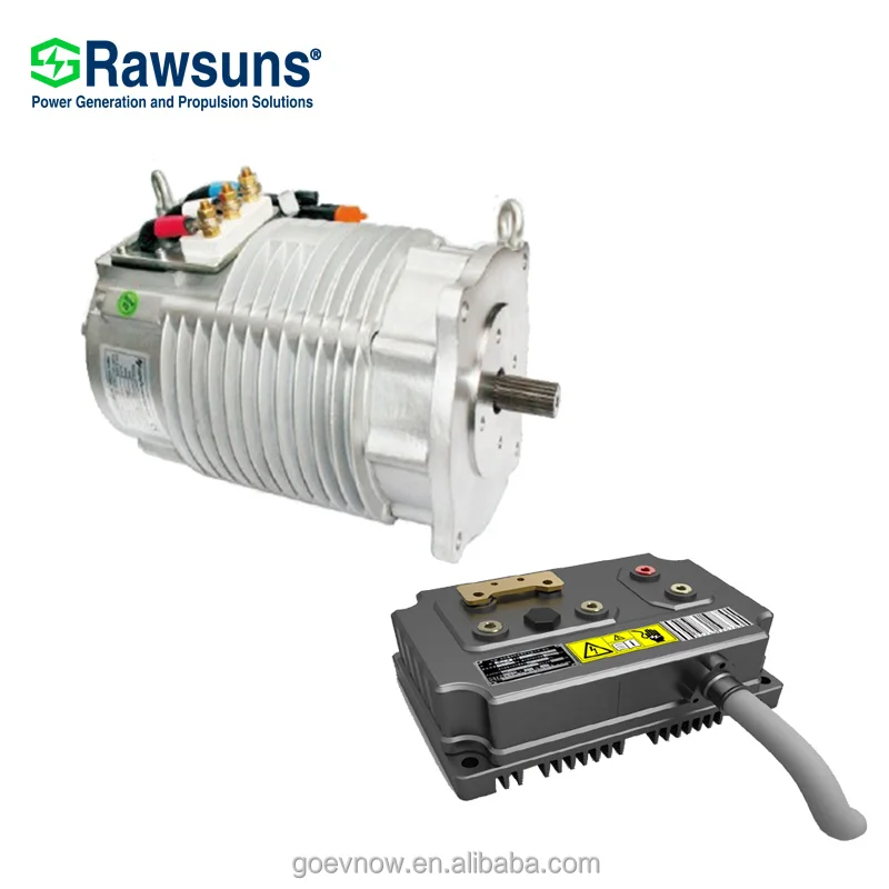 Rawsuns 160a R100-220 Pmsm Motor With Speed Controller Ev Kit 50kw For ...