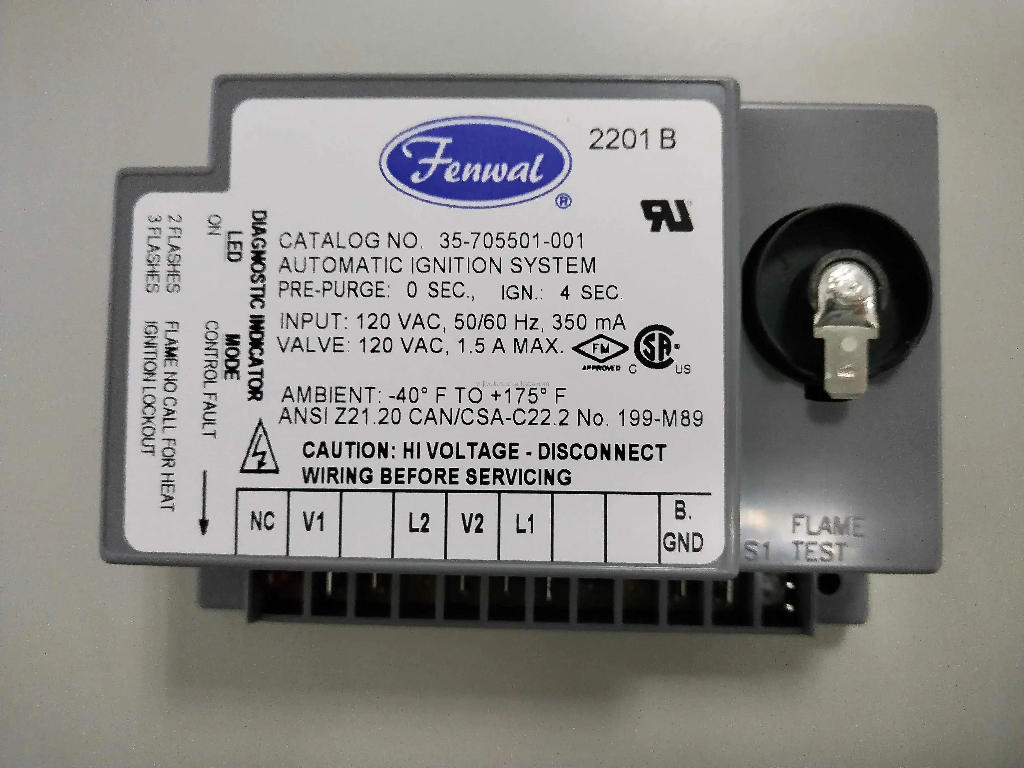 Gas Burner Ignition Unit Fenwal - Reliable and Efficient