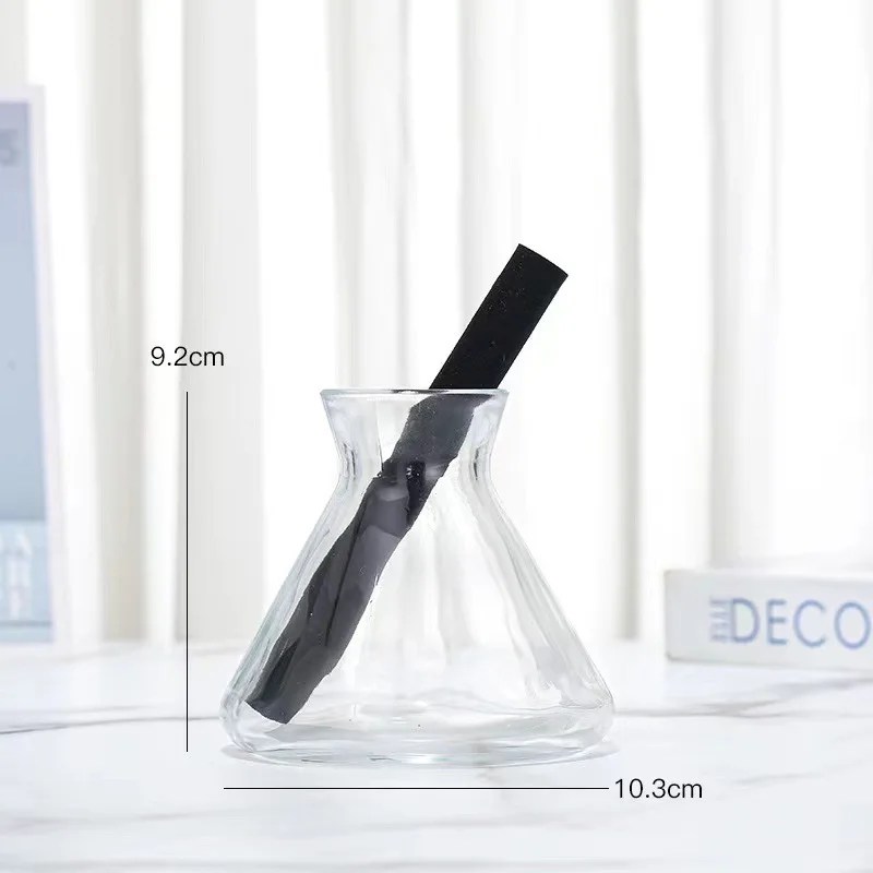 Black Tapered Triangle Long Diffuser Bottle Complete Set Bayonet Spray ...