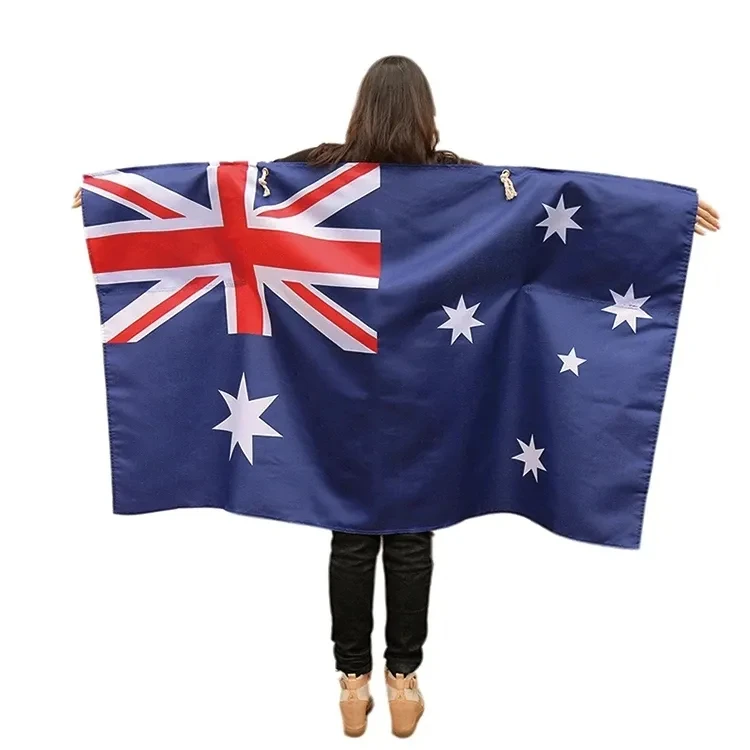 Huiyi Countries Body Cape Flags Promotion Activity Fans Custom Australia Body Flag - Buy ...