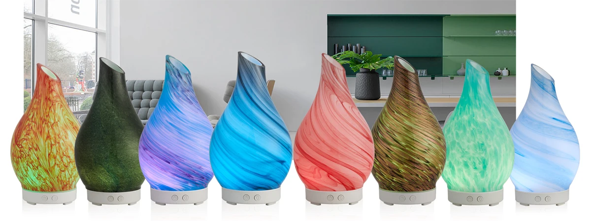 Aroma Mist Essential Oil Sweet Aroma Diffuser Aromatherapy With Night ...