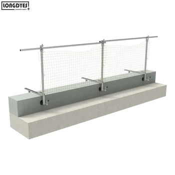 Parapet Temporary Clamp Guardrail Railing Handrail Fence Roof Edge ...