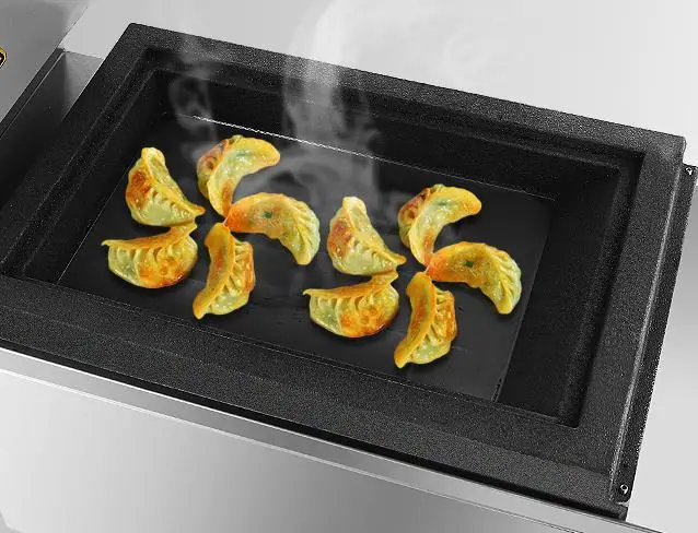 Commercial Electric Automatic Samosa Fryer Gyoza Frying Pan Fried ...
