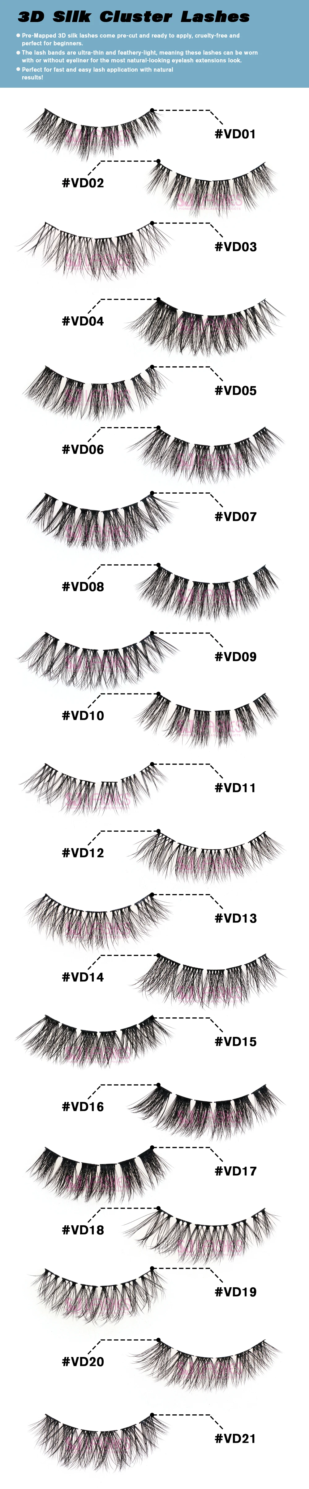 The Spiky Pre-mapped Diy Lashes With The Eyelash Box Custom Lash Book ...