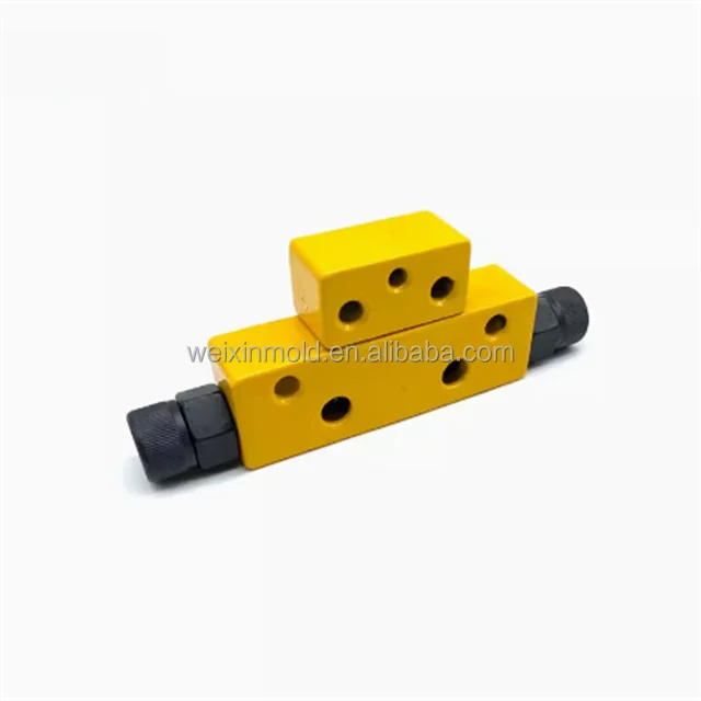 DTP08A DTP08B Yellow Latch Locking Units - Plastic Mold Accessories