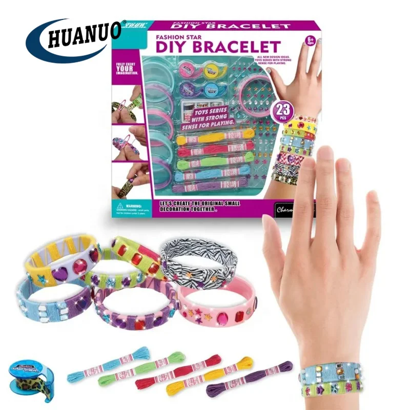 Make Your Own Creative Bracelet Toys For Fashion Girls Handmade Jewelry ...