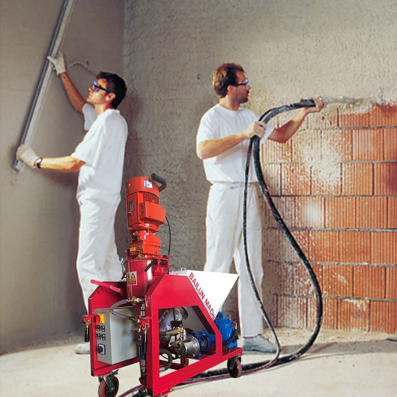 High Pressure and High Efficiency Cement Sprayer/plastering Machine ...