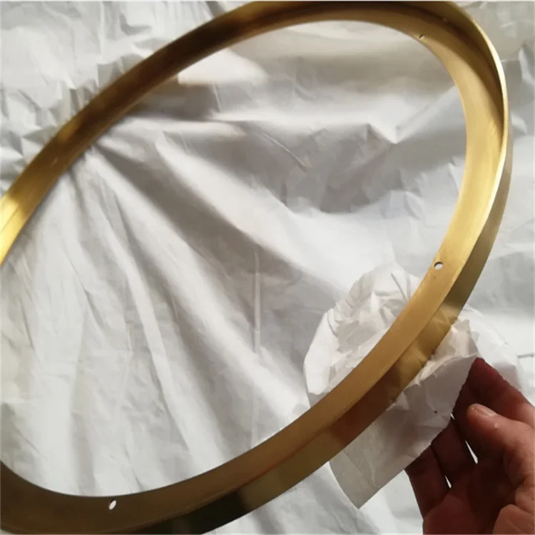 Customized Stainless Steel Frame Round or square Shape Display Frame ...