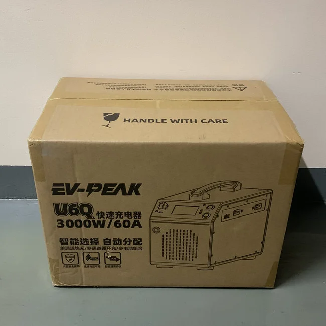 Ev-peak U6q 3000w/60a Four Channels Lipo Battery Intelligent Fast Balance Charger 6-14s ...