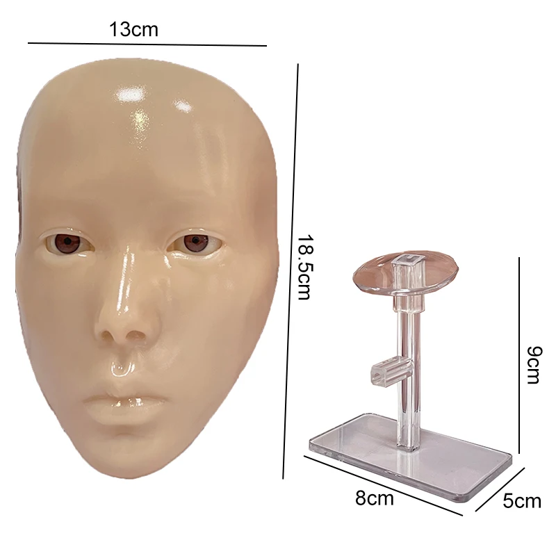 Alibaba.com: Silicone Makeup Practice Board Female Face Dummy for 3D ...
