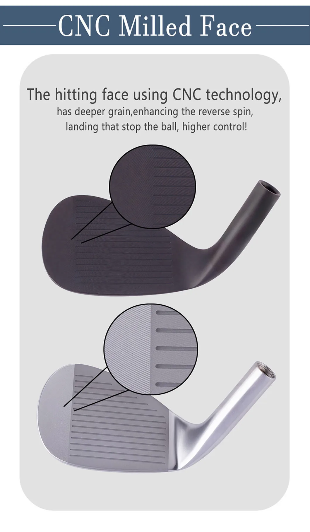USGA Conforming Golf Wedge Heads - Right Handed Set