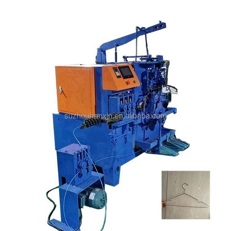 Automatic Cnc Galvanized Metal Laundry Clothing Wire Coat Cloth Hanger ...