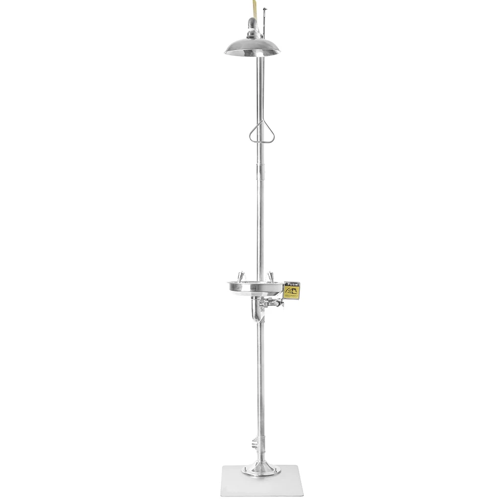 Emergency Shower and Shower Bath With Eye Wash Emergency Flushing ...