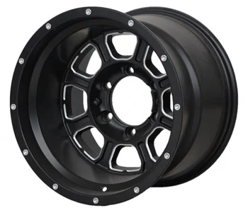Flrocky 15 Inch 15x10 16 Inch 16x10 5x139.7 6x139.7 -44 Et Negative Offset 4x4 Deep Dish Offroad ...