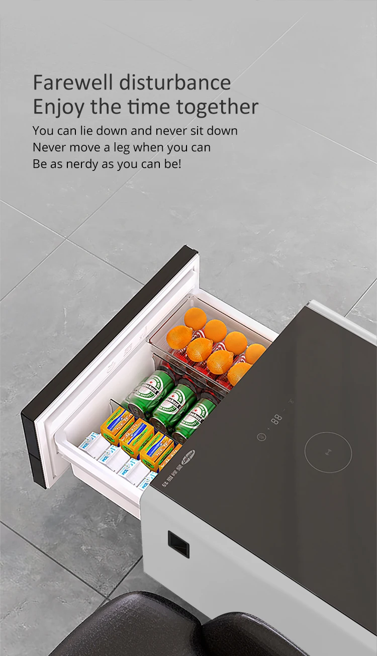Modern Mini Side Table Home Furniture Smart Coffee Table Fridge With ...