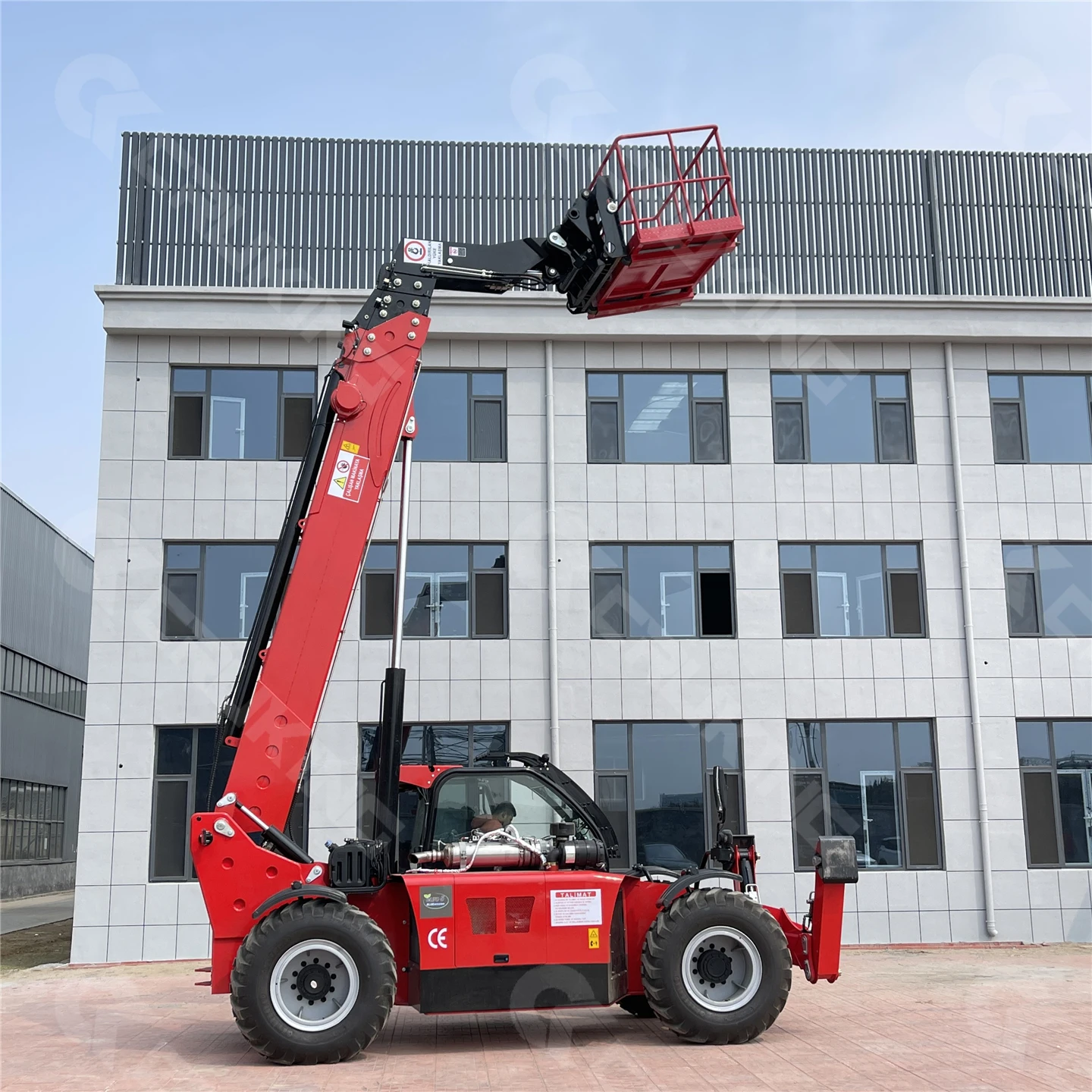 Official Cruking 4 Ton Telescopic Forklift Ck1840 Telehandler With 18 ...