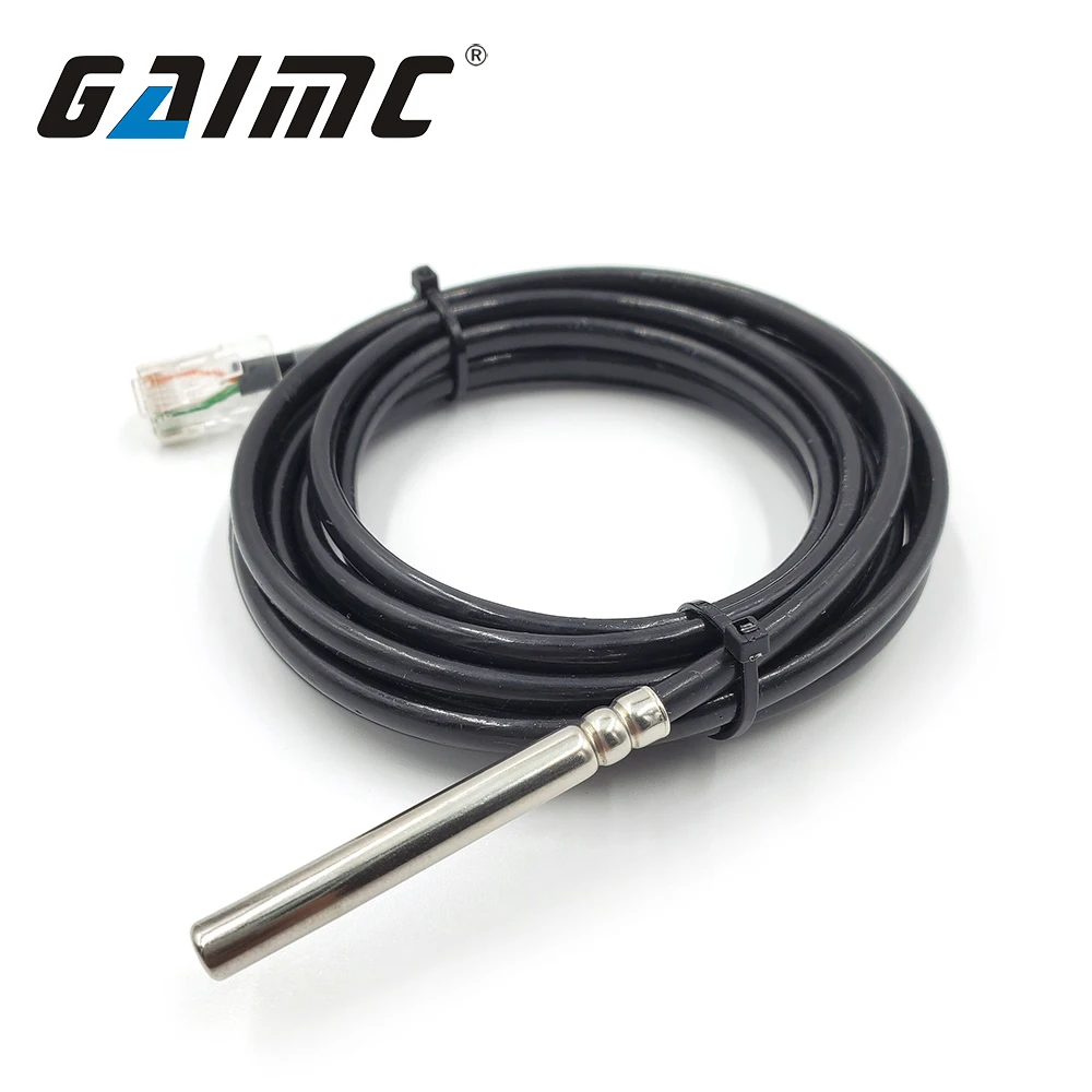 GAIMC Customized DALLAS DS18B20 temperature sensor with RJ11 RJ12 ...