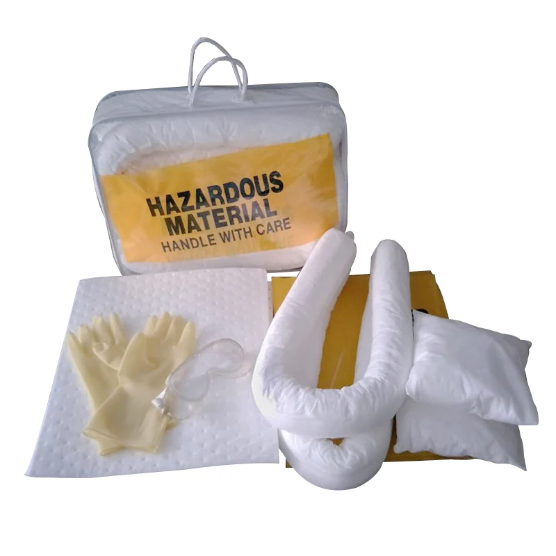 High Quality Portable White Oil Spill Kits Environment-Friendly ...