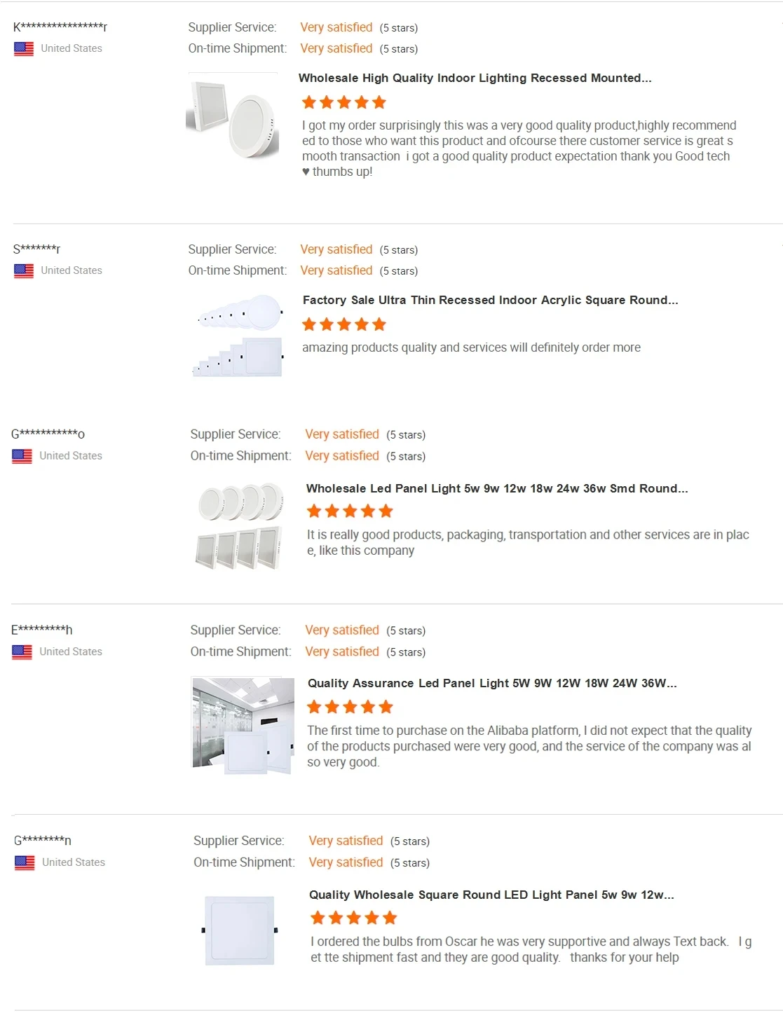 Indoor Lighting Recessed Mounted Slim Round & Square Energy Saving Led ...