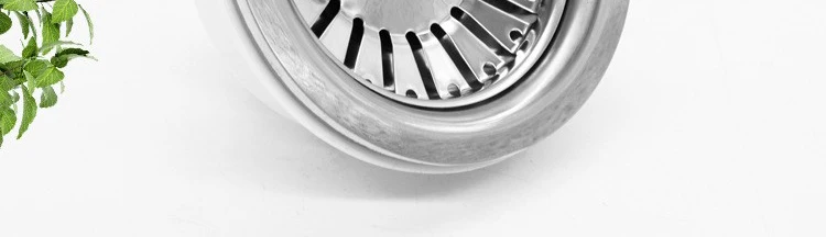 Stainless Steel Kitchen Duo Strainer,With Brass Nut,Brass Stopper With ...