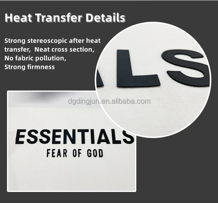 Dingjun Double Color 0.5mm 1mm TPU Silicone HTV for Clothing