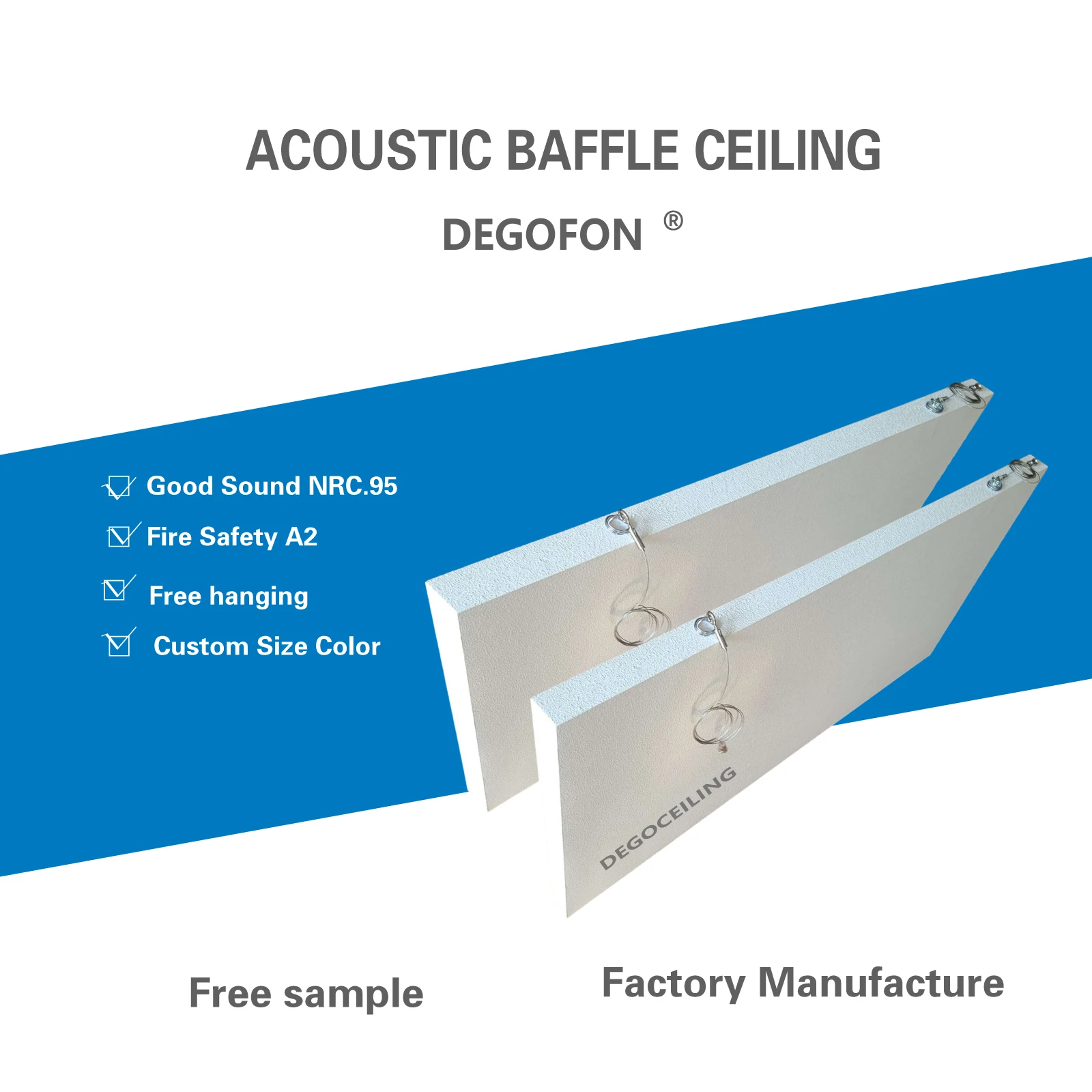 Modern False Ceiling with Sound Absorbing Acoustic Clouds