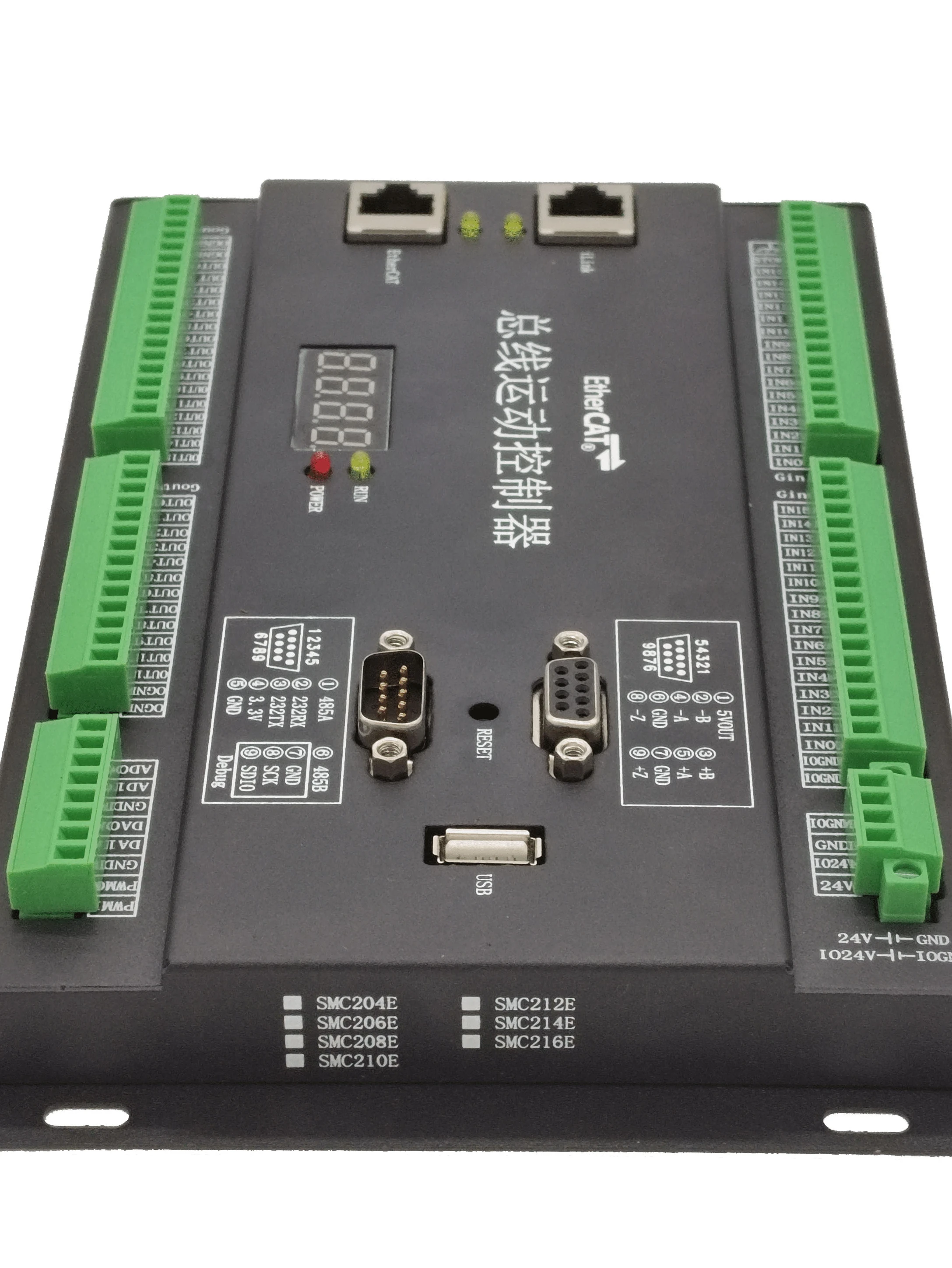 Smc2xxe Ethercat Bus Motion Controller Rs485 Rs232modbus Analog Quantity - Buy Ethercat bus ...