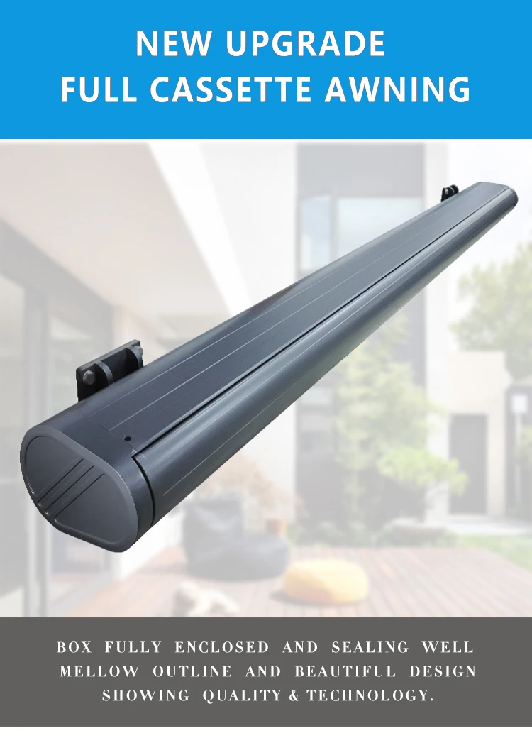 Cassette Awning Motorized Awning Outdoor Aluminum Quality Control ...