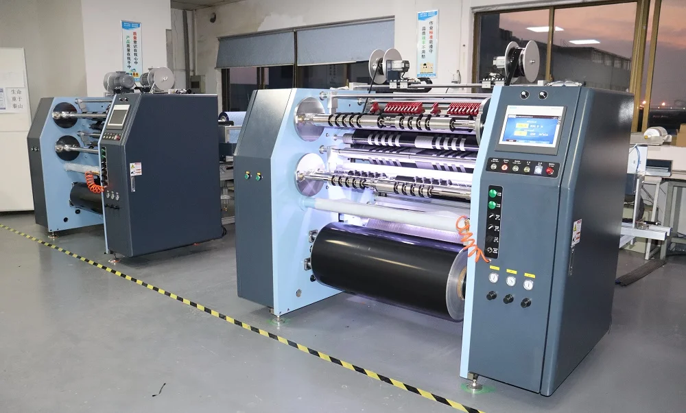 Sato TTR Wax Ribbon Cutting Jumbo Roll Slitting Rewinding