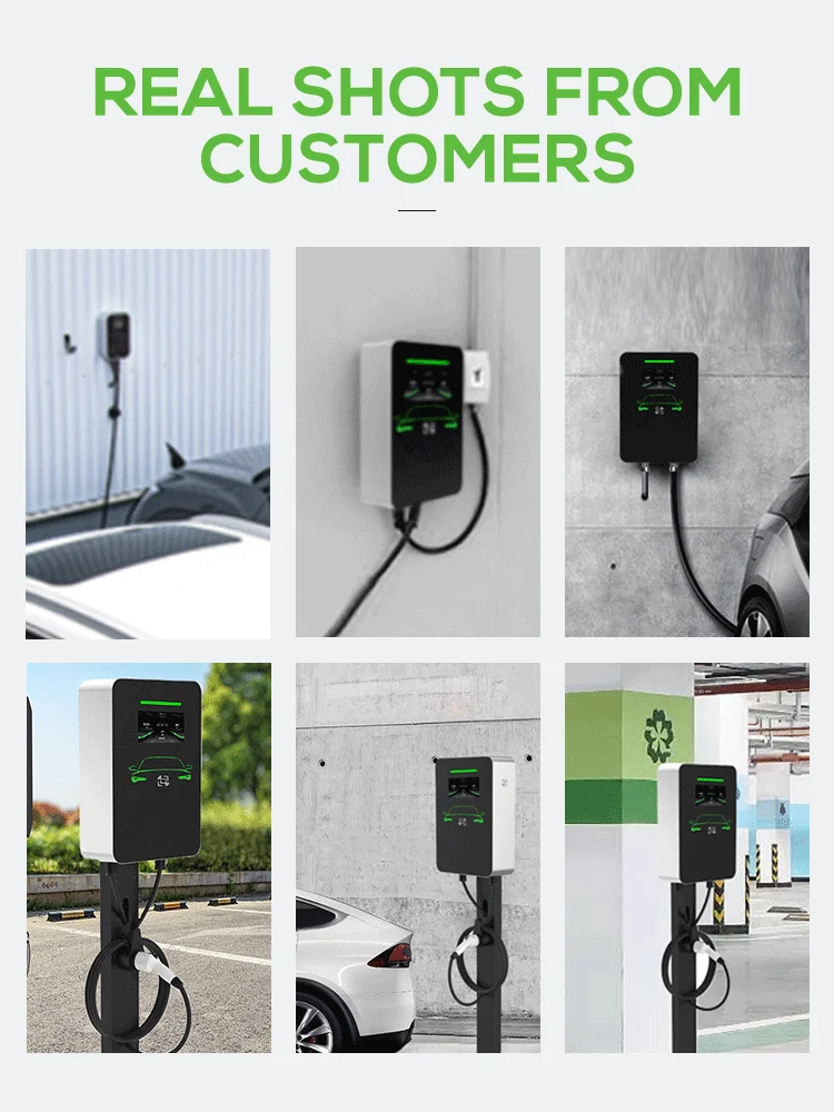 Ovrod 11kw 22kw Wallbox Fast Electric Vehicle Ev Charging Station With ...