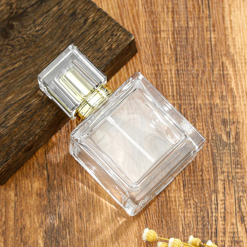 Luxury Square Perfume Bottle Custom Perfume Bottle With Box High Grade ...