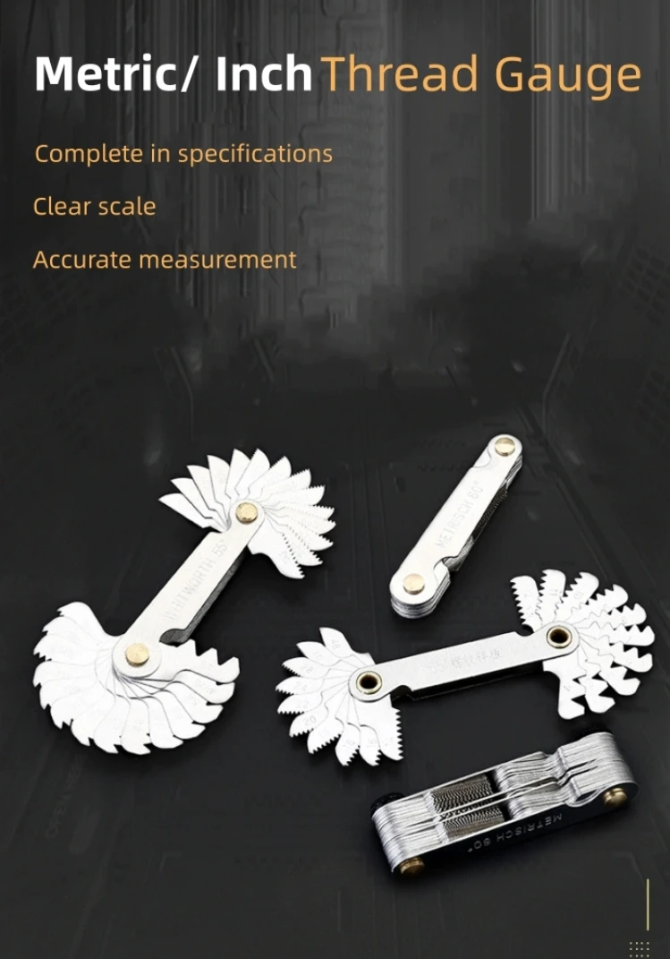 24pcs 60° Steel Gauge Pitch Set For Oem Customization | Wholesale