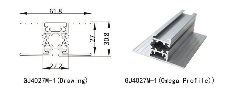 Compact Air Handling Unit - Pentapost Frame Made by Aluminum Profile