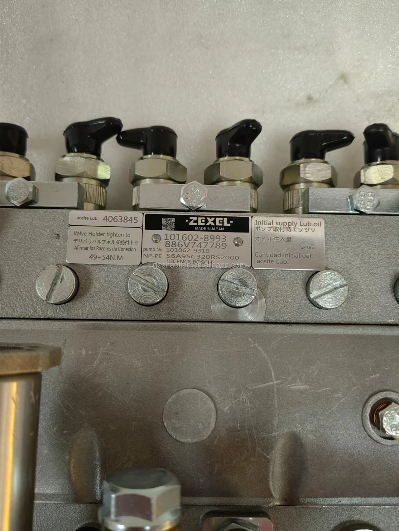 Zexel Pompa Engine Fuel Injection Pump 101602-8993 101062-9310 for ...