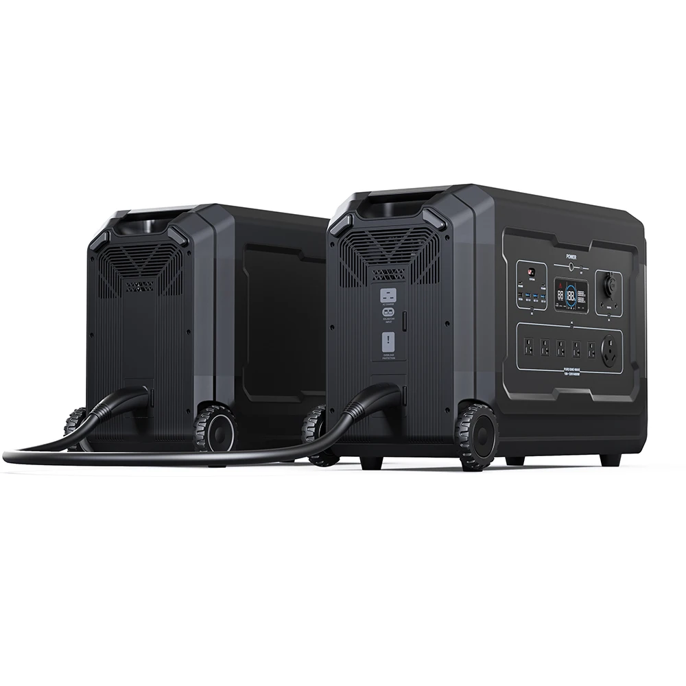 Large Capacity Lifepo4 Powerstation 1200 2400 4000 5000 Watt Generador ...