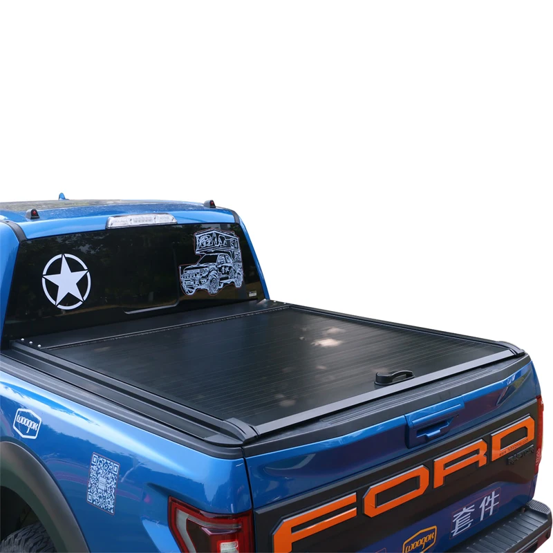 Factory Hard Aluminum Alloy Tonneau Cover for Toyota Hilux truck bed ...