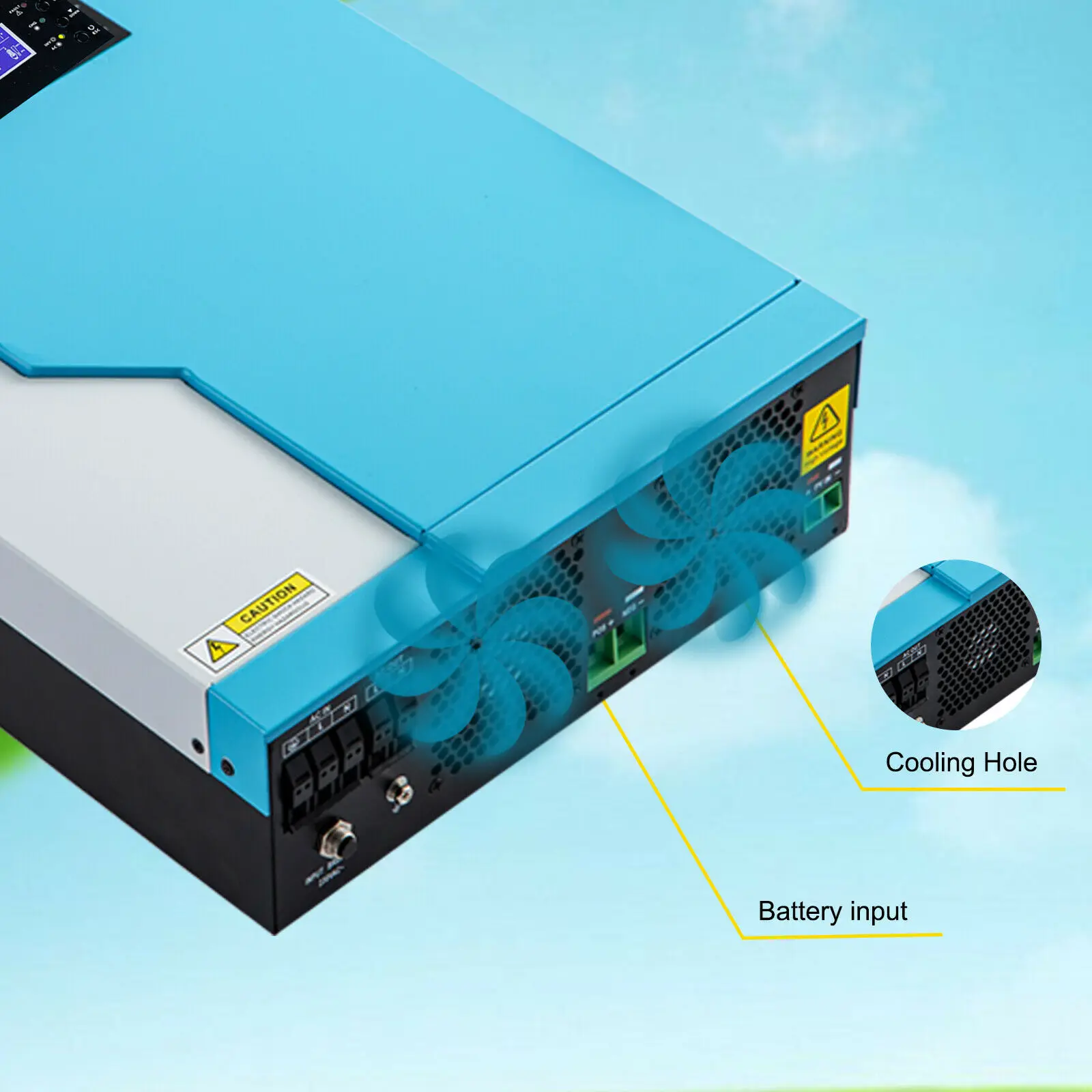 3kva 5kva Solar Inverter 24v 48v Solar Hybrid Inverter Pure Sine Wave ...